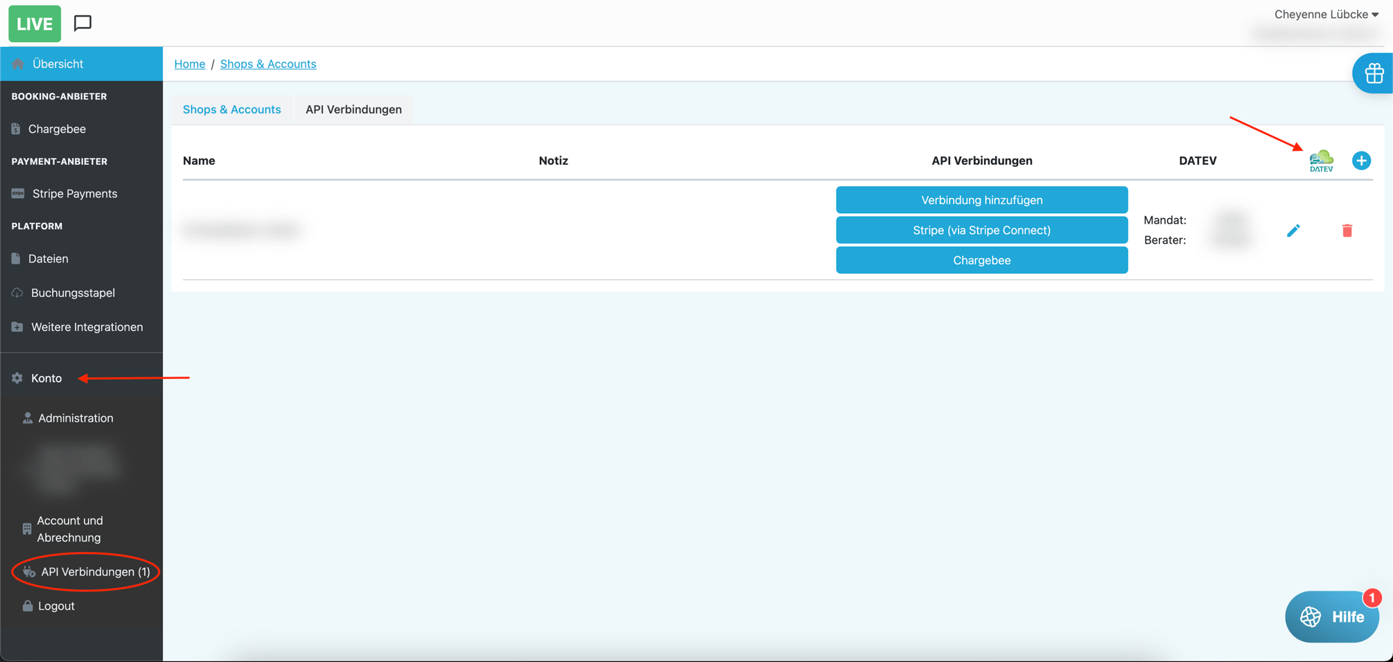 Wie erneuere ich die DATEV API?